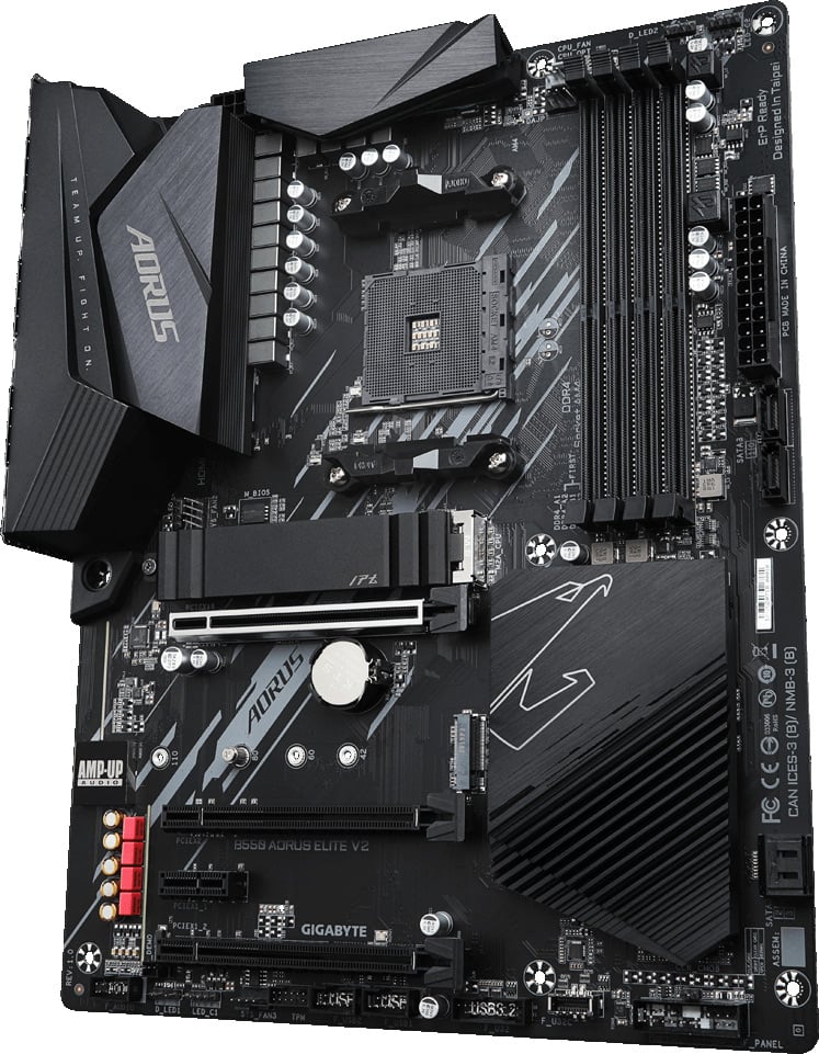 Gigabyte B550 AORUS ELITE V2 AMD Socket AM4 B550 Chipset ATX ...